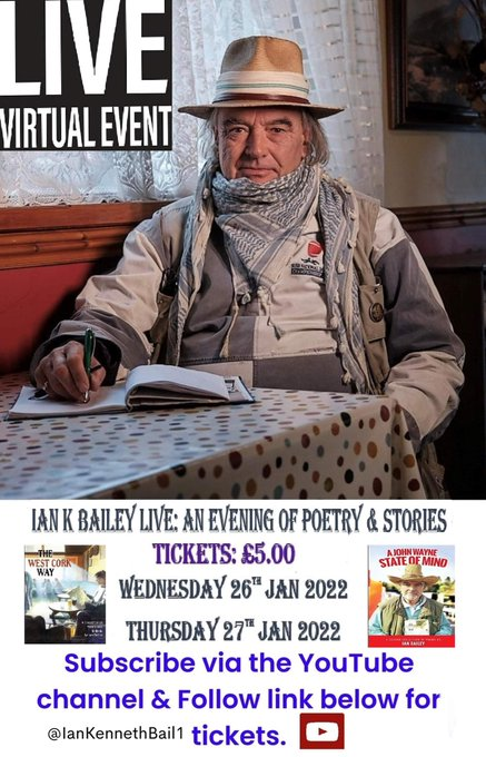 Ian Bailey to Address the Irish Nation, by Zoom Link, with Poetry, on ...