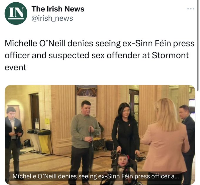 Post Maria Cahill on X. About Sinn Fein. – Who Watches the Watchers?