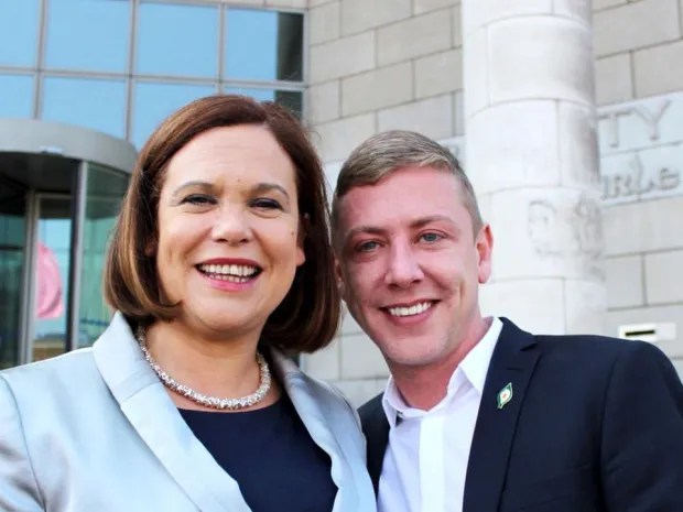 The Battle for Dail Seats begin, Mary Lou, against the Monk Hutch, it ...