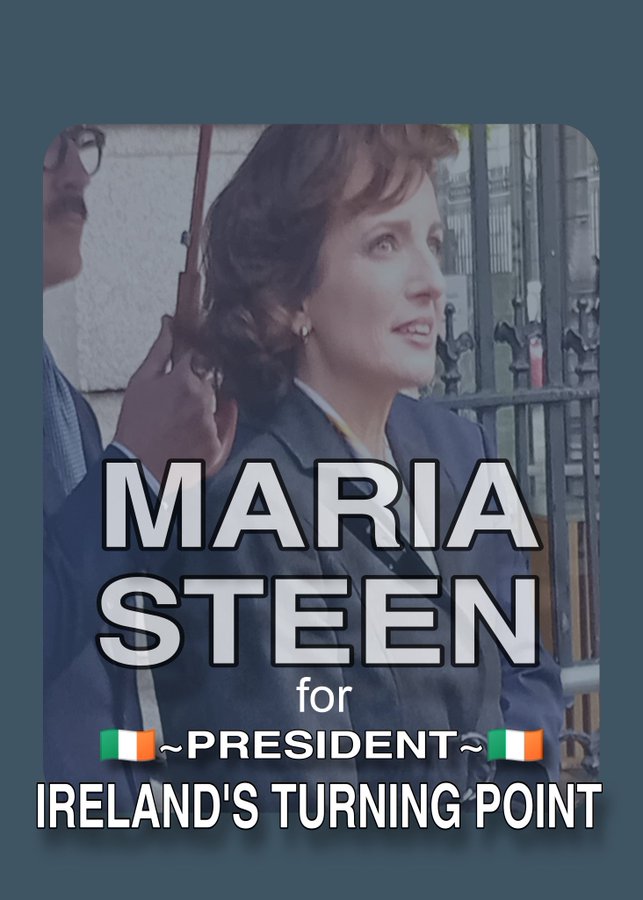 We should be so lucky to have Maria Steen as President instead of a FG ...