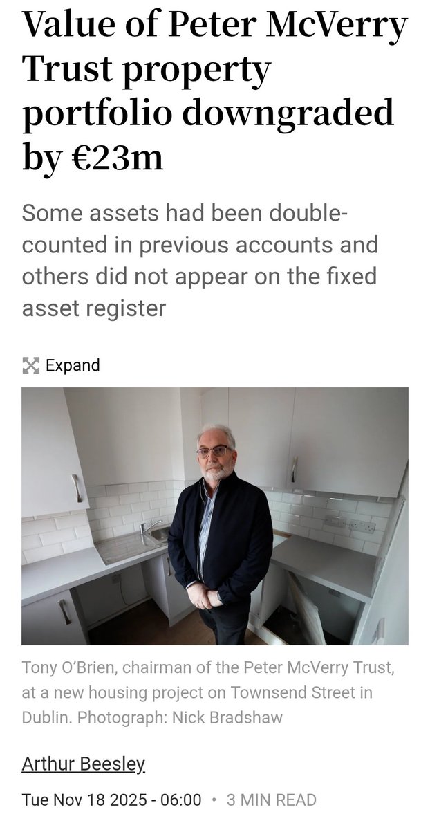 Value of Peter McVerry Trust property portfolio downgraded by €23m ...